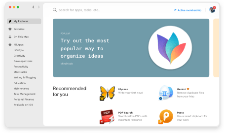 Setapp | Os melhores apps para Mac juntos