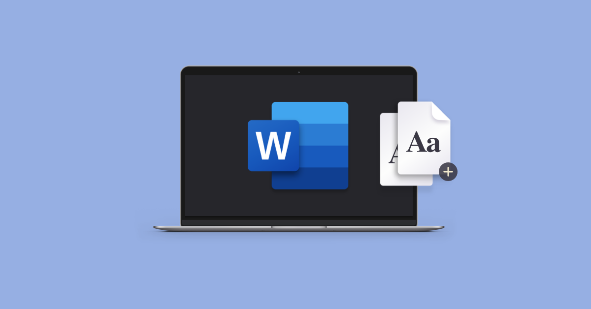 How To Add Fonts Word Mac App Tutorial