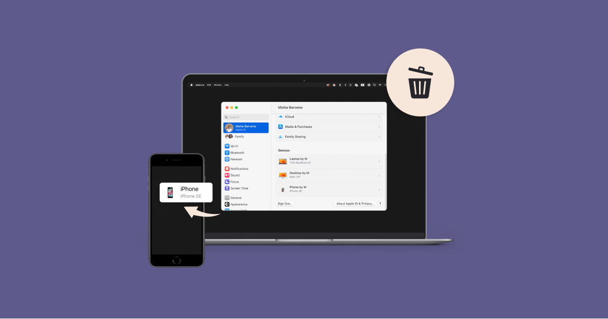 How to remove devices from Apple ID