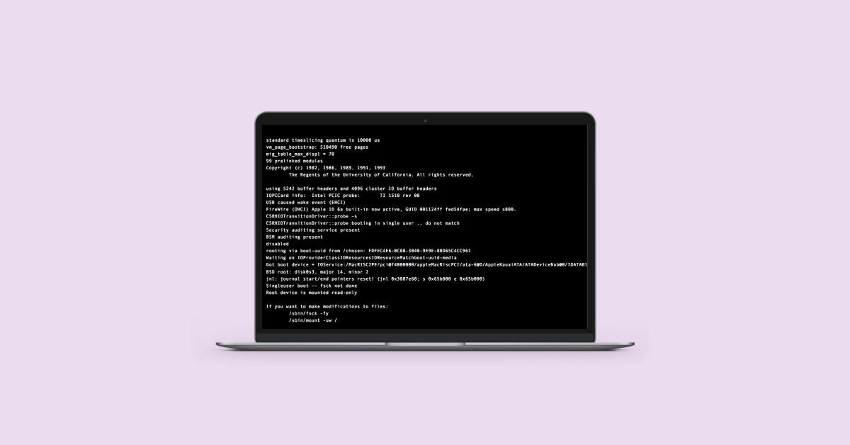 How to verbose boot a Mac (step-by-step guide)