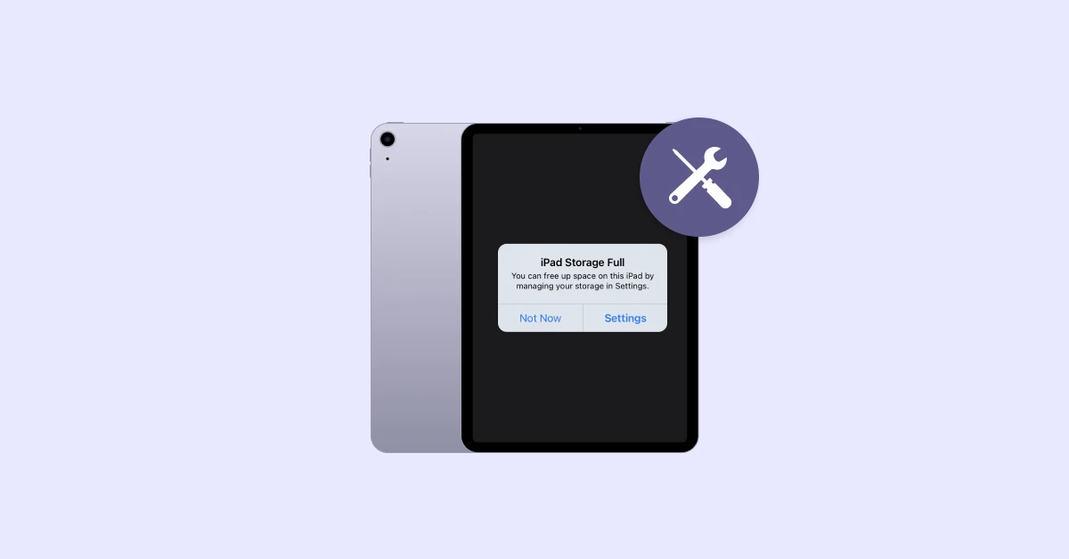 iPad storage full? Here’s how to get more space.
