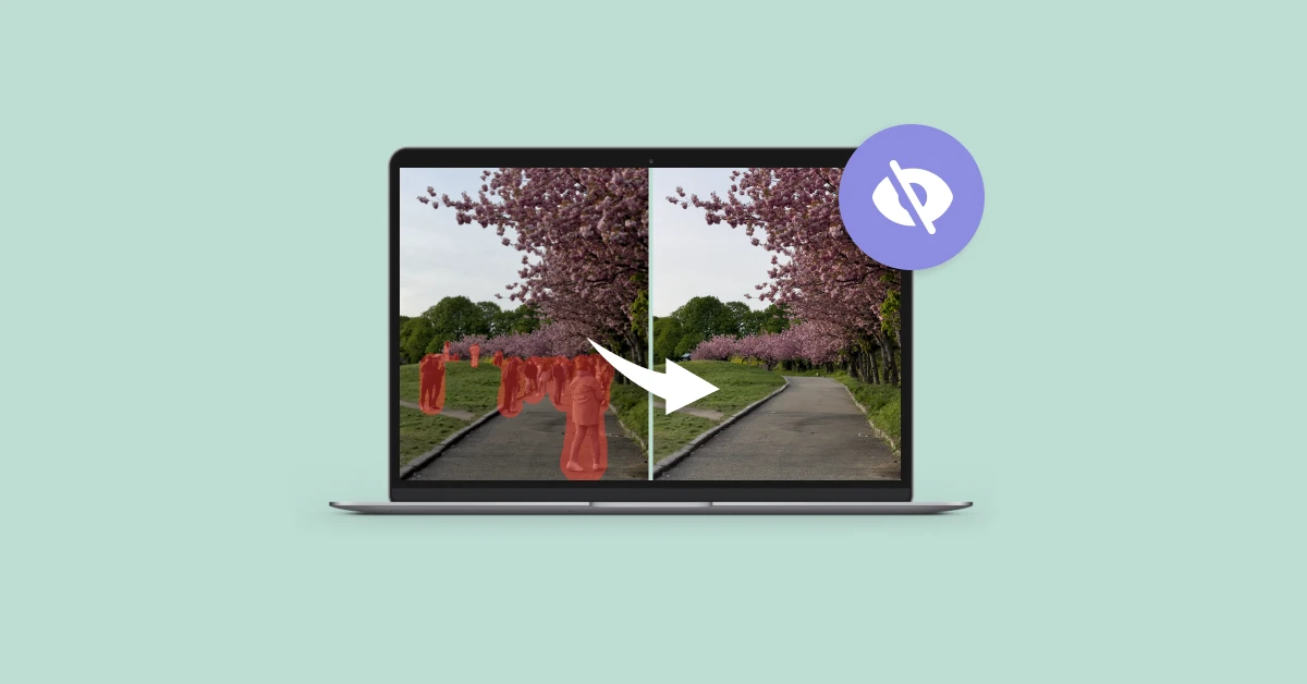 How to remove people from photos using AI apps