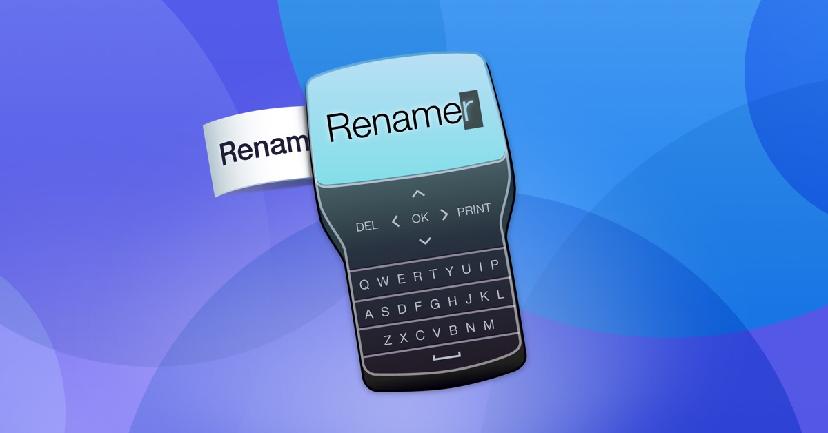 Batch Rename Files And Folders With Renamer App For MacOS