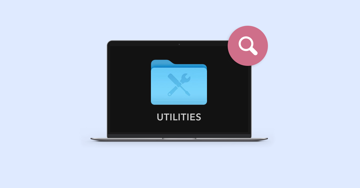 What is the Utilities folder on a Mac?